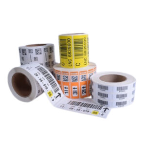 110 x 300mm Pre printed barcode labels - Ujwal Automation